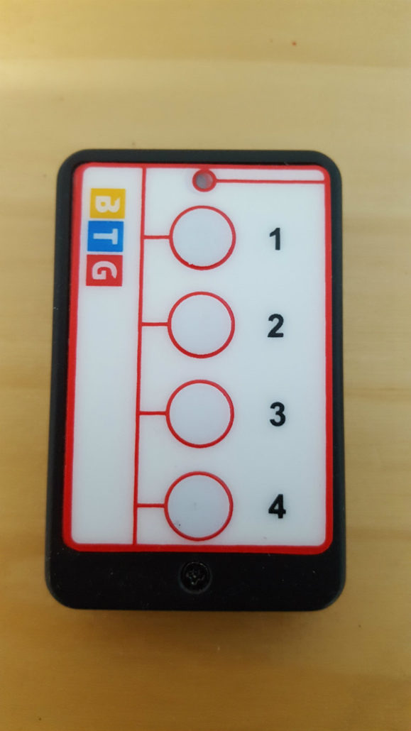4 Button Push Button Red | Pager Call Systems