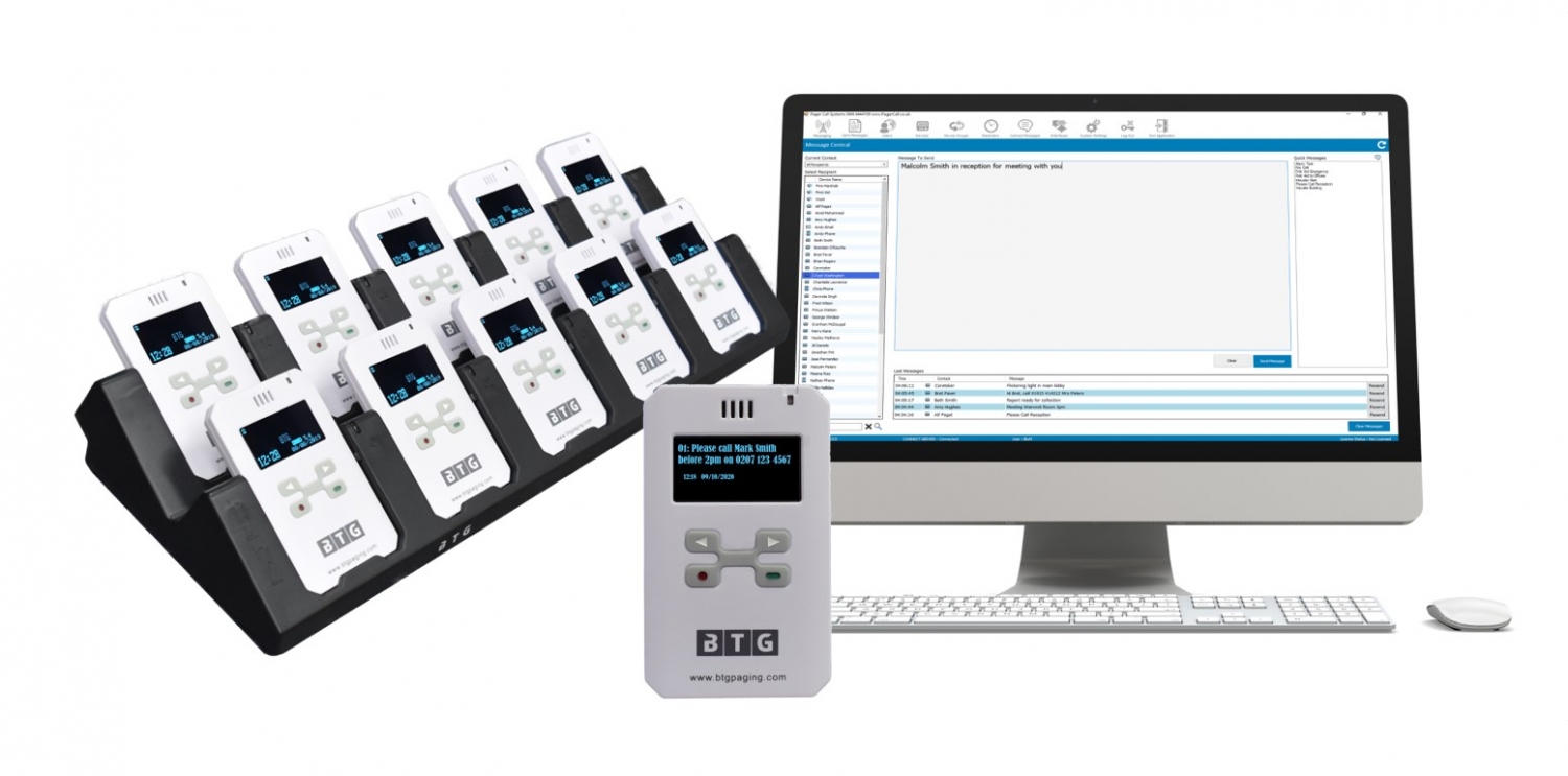 Connect LTM Staff Paging System | Pager Call Systems